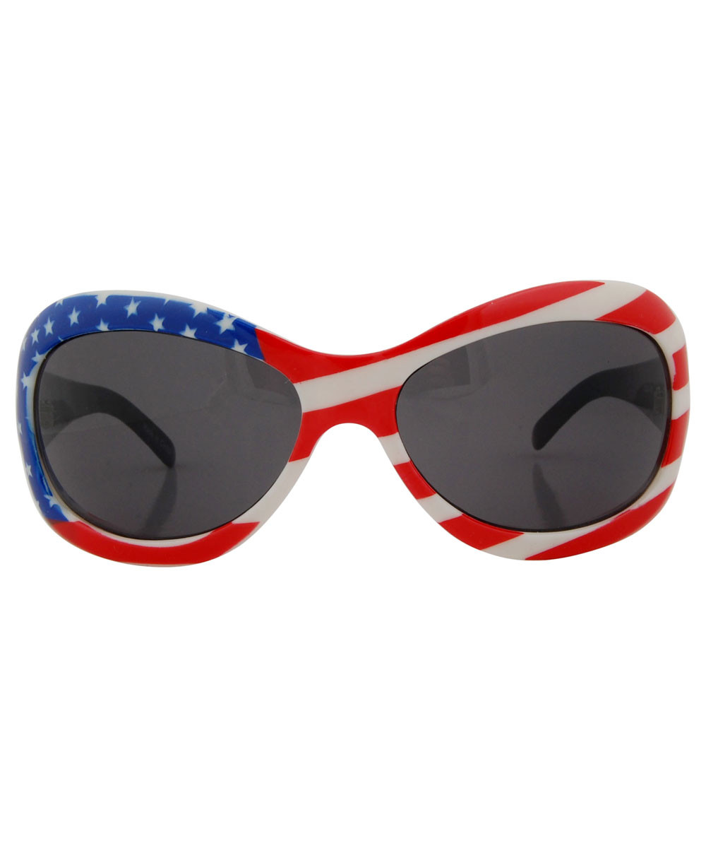 Red White and Blue Sunglasses - TopSunglasses.net