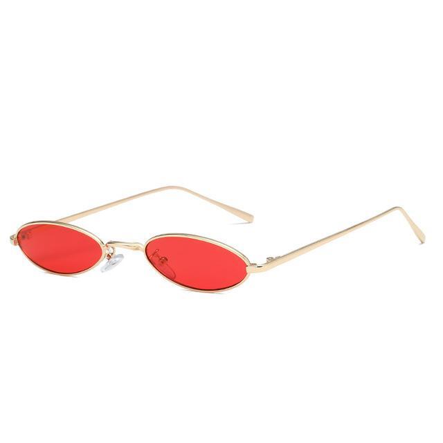 Red Oval Sunglasses - TopSunglasses.net