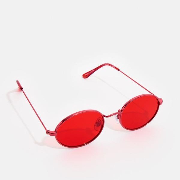 Red Oval Sunglasses - TopSunglasses.net