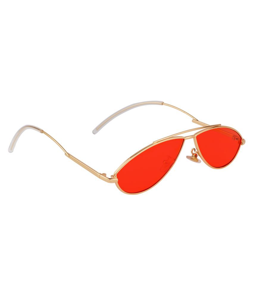 Red Oval Sunglasses - TopSunglasses.net