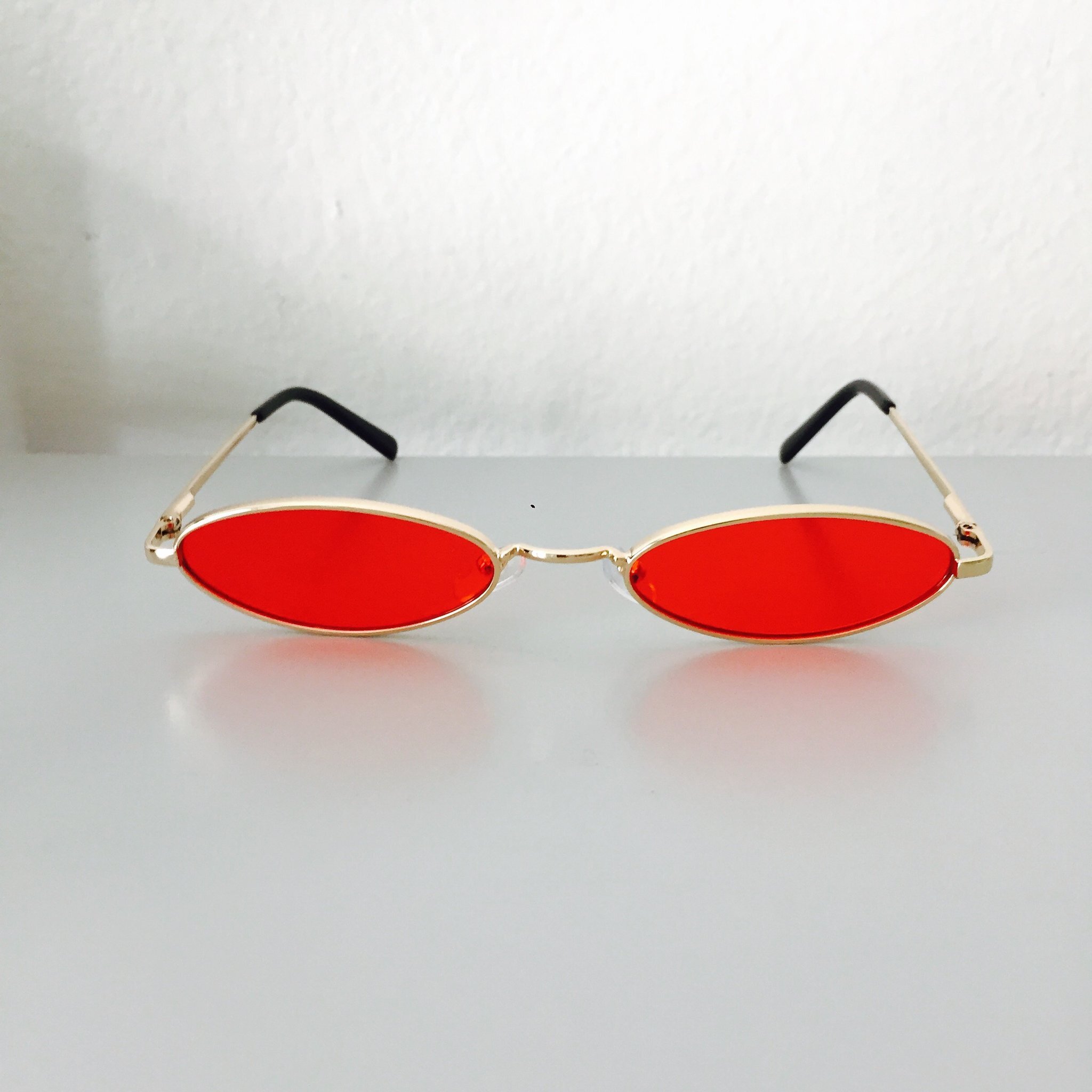 Red Oval Sunglasses - TopSunglasses.net