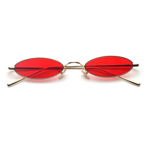 Red Oval Sunglasses - TopSunglasses.net
