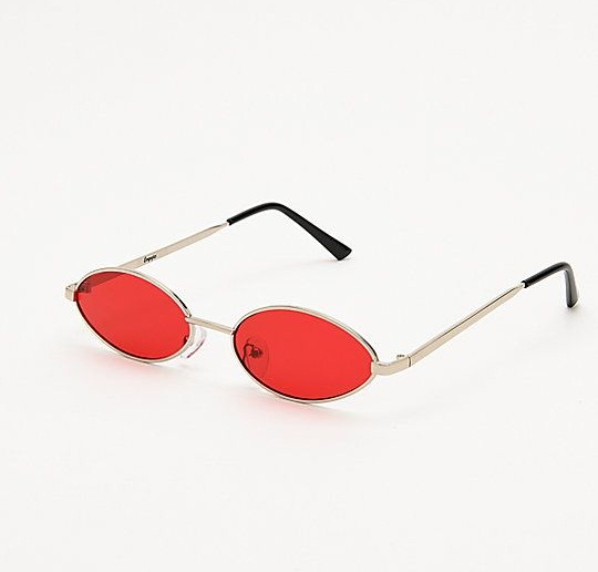 Red Oval Sunglasses - TopSunglasses.net